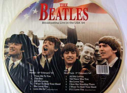 THE beatles/broadcasting live IN THE USA‘ 64 (LP)