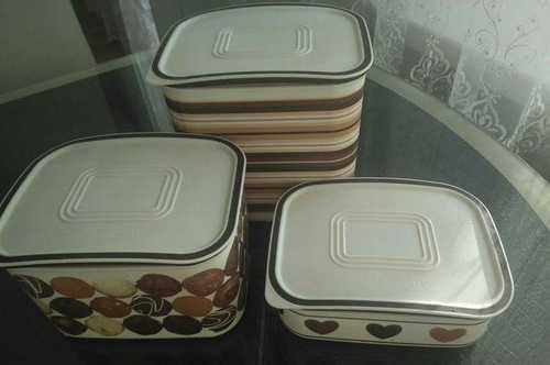 Набор контейнеров Tupperware 3 шт