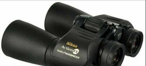 Бинокль Nikon 12х50 EX WP action