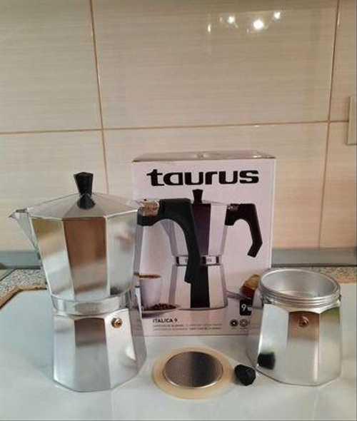 Гейзерная кофеварка Taurus italica 9