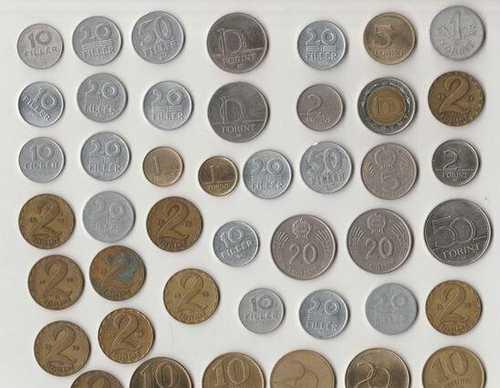 Монеты Венгрия (44 штуки)