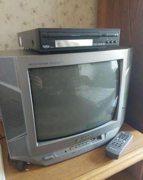 Телевизор + DVD player