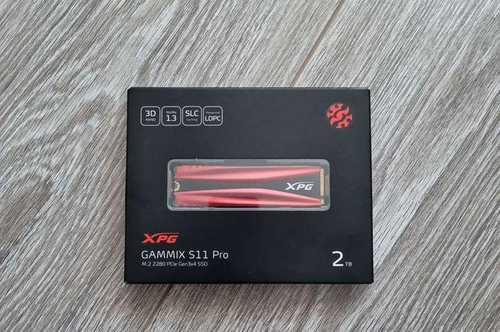 SSD Adata XPG Gammix S11 Pro - 2tb - новый