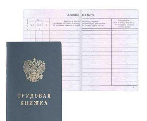 Трудовая книжка ТК-6