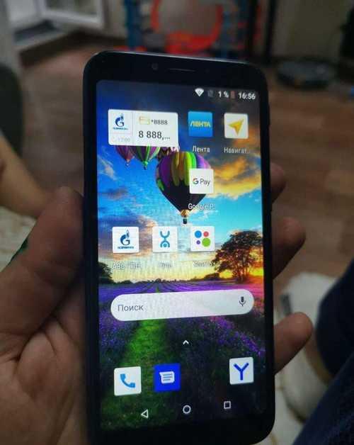 Телефон Dexp GS155 на гарантии