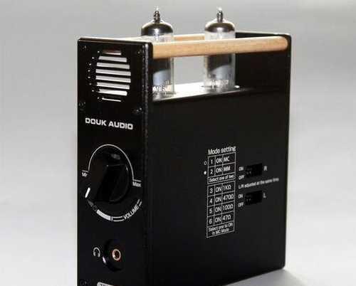 Ламповый фонокорректор MM/MC Douk Audio T3 Plus