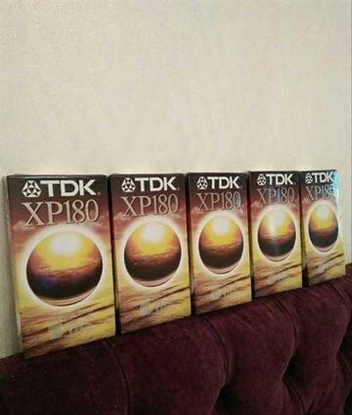 Видеокассеты новые TDK XP180