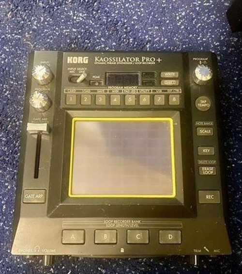 Korg синтезатор (kaossilator)