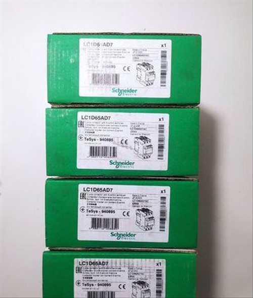 Schneider Electric LC1D65AD7 440В 65А 42В ac 50/60