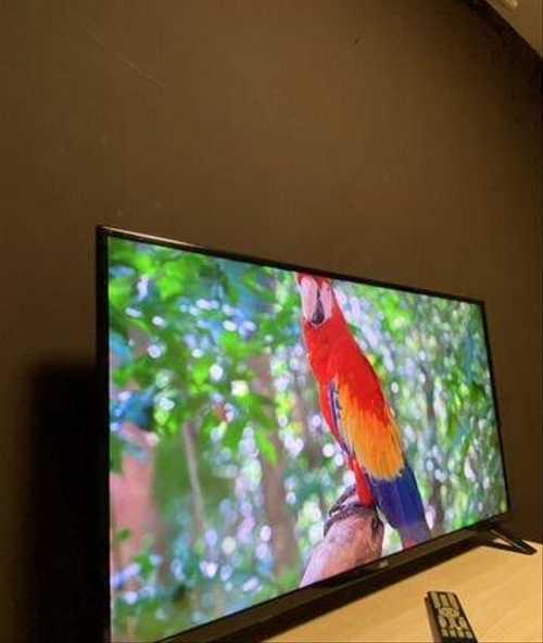 Метровый тонкий LED телевизор AOC, 110 см