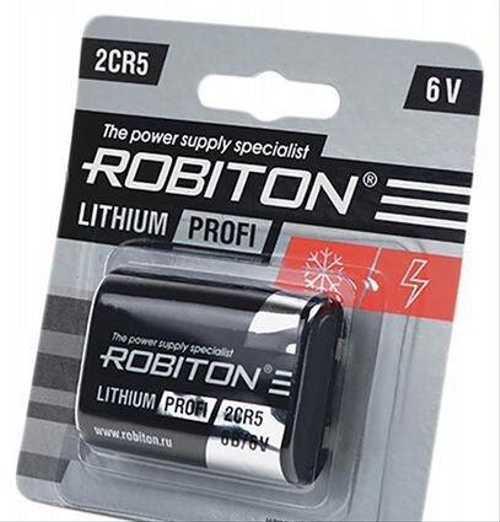 Батарейка для вспышки Robiton 2CR5 profi-BL1