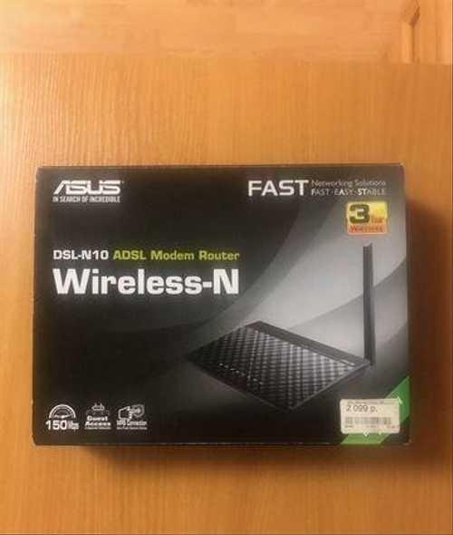 Adsl Роутер asus