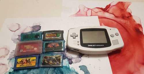 Gameboy advance white
