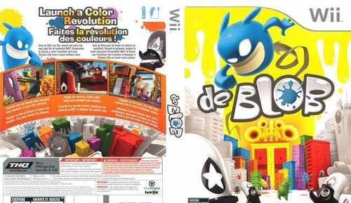 Игра для приставки Nintendo Wii de blob