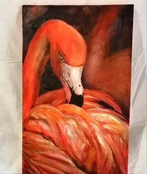 Интерьерная картина "Фламинго"