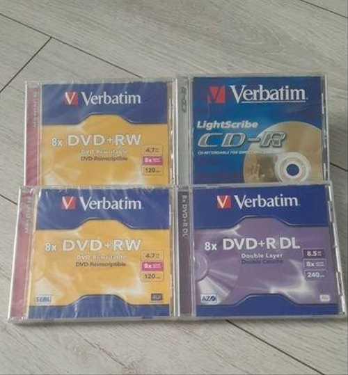 Диски DVD-R, DVD-RW, CD-R