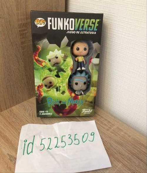 Funko Pop Funkoverse Рик и Морти Настольная игра