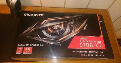 Видеокарта gigabyte RX 5700XT 8GB с водоблоком