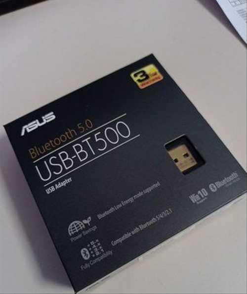 Bluetooth 5.0 Адаптер USB-BT500