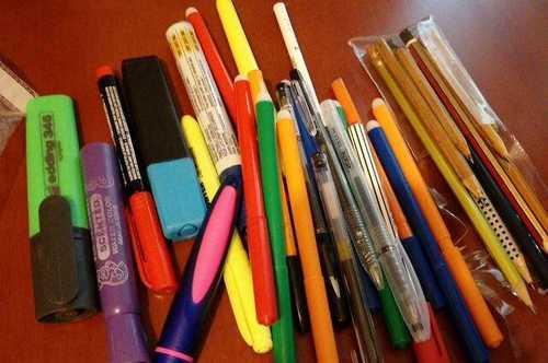 Маркеры,ручки, карандаши