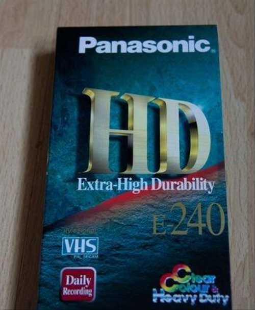 Видеокассета VHS новая Panasonic E-240