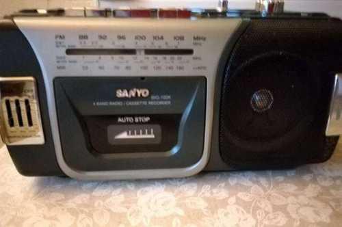 Sanyo BIG-100K 4band radio/cassette recorder