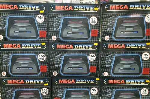 Sega Mega Drive 95 Встроенных Игр