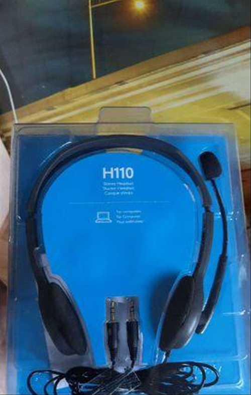 Проводная гарнитура Logitech H110