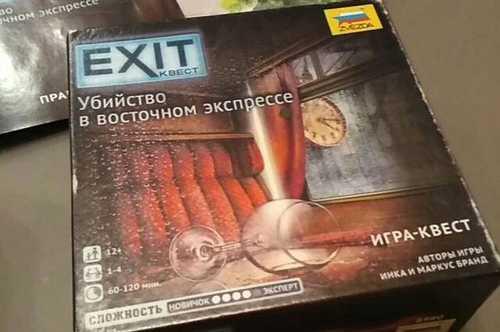 Exit убийстро в восточном экспрессе настольная игр