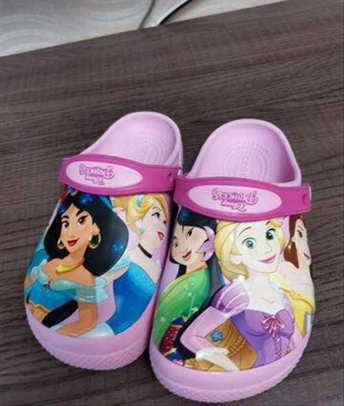 Сабо crocs принцессы Disney