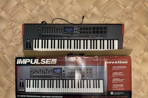 Midi-клавиатура novation impulse 61 в идеальном со