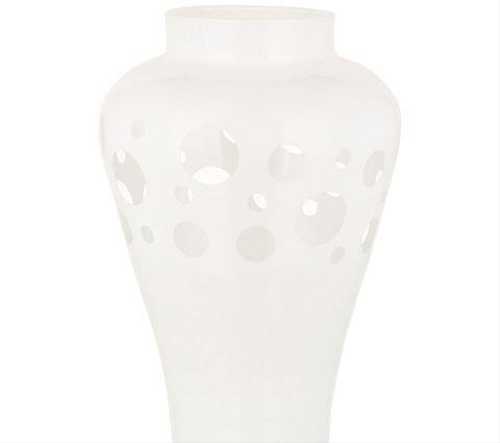 Franco ваза hypnotic ZOE white высота 26см