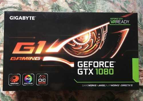 GTX 1080 Gigabyte 8gb