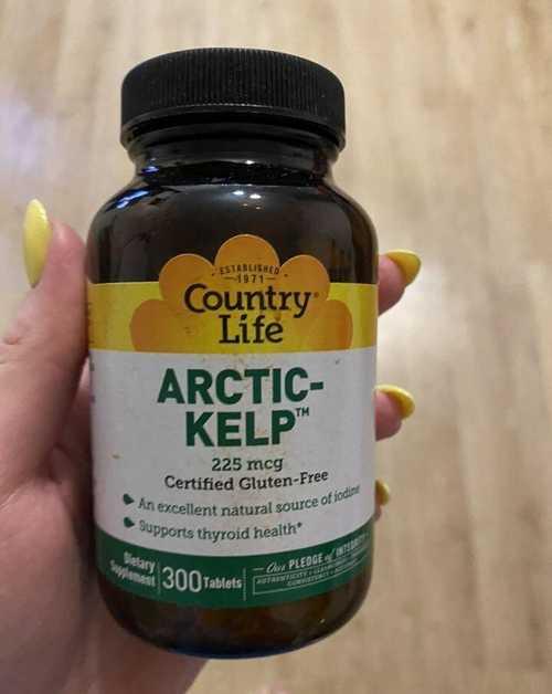 Витамины Country life Arctic kelp