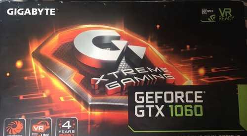 Видеокарта GTX-1060 6gb