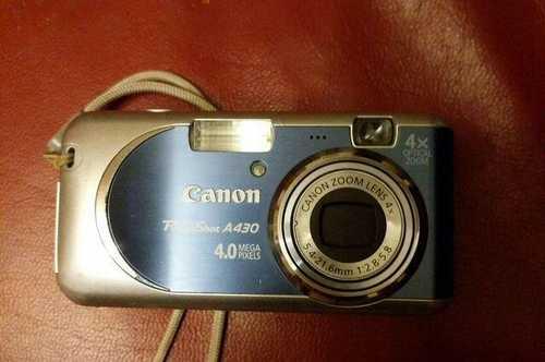 Компактный фотоаппарат Canon Powershot A430