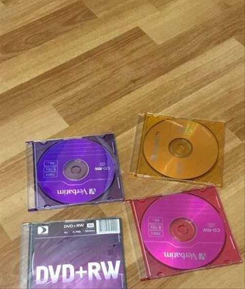Диски для компьютера DVD-RW CD-RW