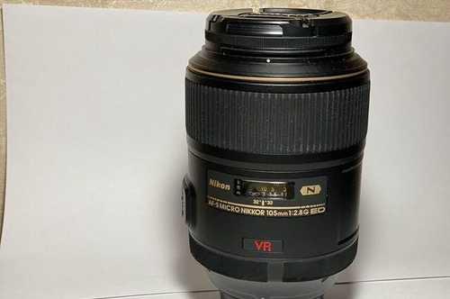 Nikon 105mm f/2.8G IF-ED AF-S VR Micro