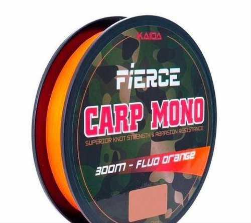 Леска kaida fierce Carp Mono 0,40мм 300м (orange)