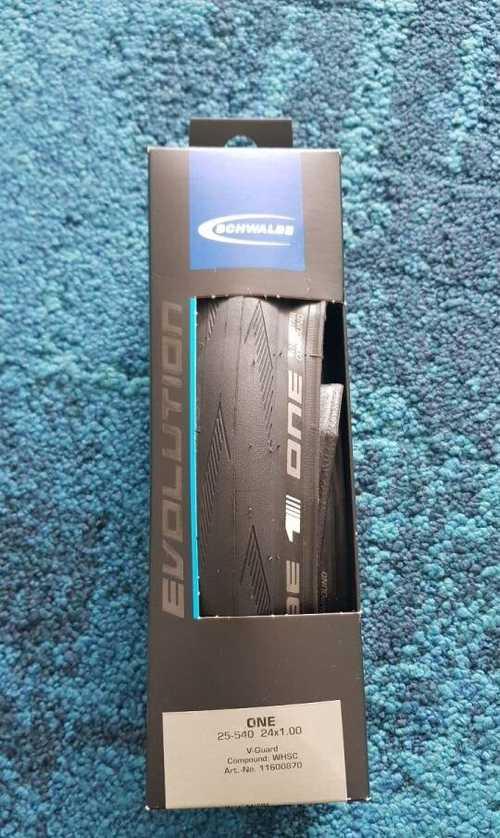 Велопокрышка schwalbe evolution one 24 x 1.00