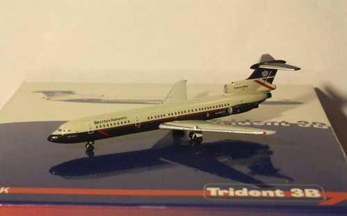 Самолет Trident 3B British Airways Netmodels 1/500