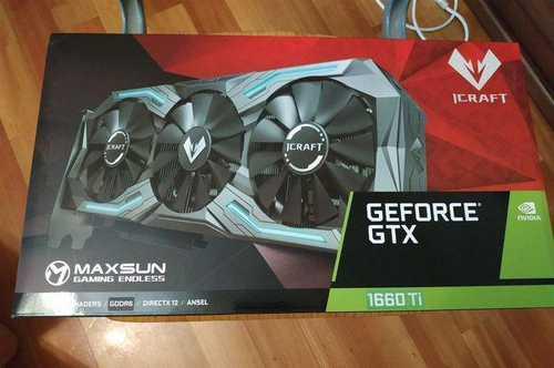 Новая Maxsun GeForce GTX 1660 Ti