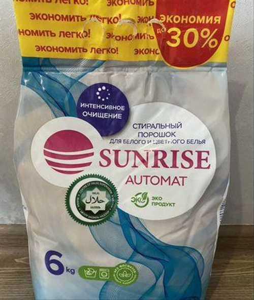 Стиральный порошок Sunrise 6 кг Халяль