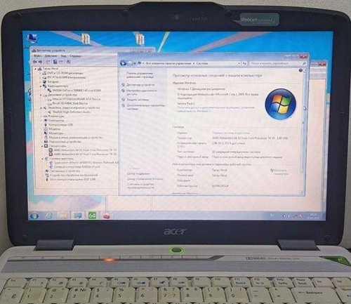Ноутбук Acer Aspire 4520 (160gb HDD, 2gb RAM)