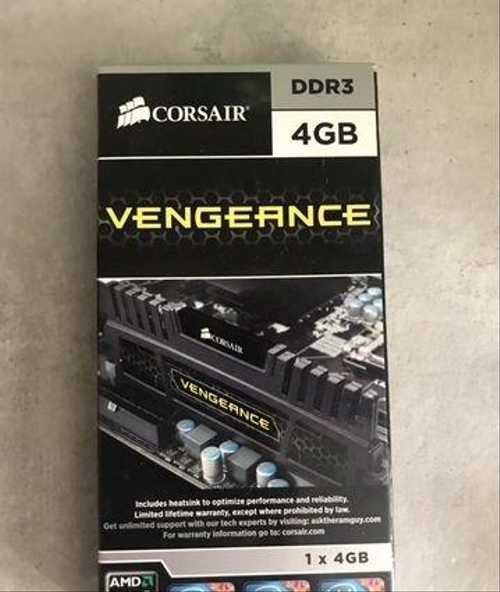 Corsair vengeance ddr3 4GB