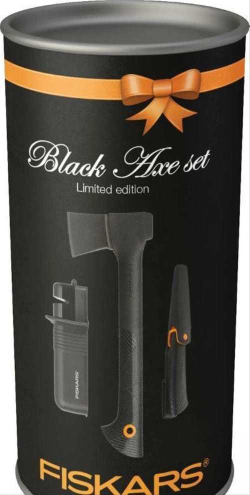 Набор инструментов fiskars Black lux set: топор X7