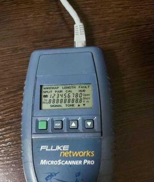 Fluke microscanner pro