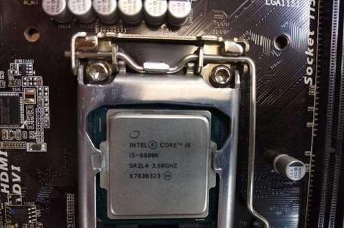 Intel Core i5-6600K + GA-H110M-S2HP
