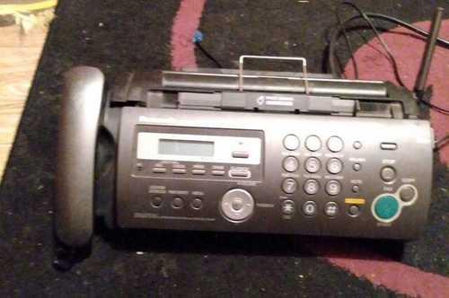 Телефон-факс panasonik kx-fc258