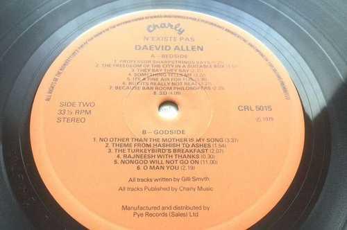Daevid Allen " N'Existe Pas " 1979